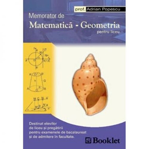 Memorator Matem.Geometrie Lic - eMAG.ro