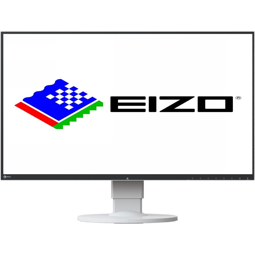 Monitor LED IPS Eizo 27", WQHD, DVI, HDMI, DisplayPort, Boxe, Alb ...