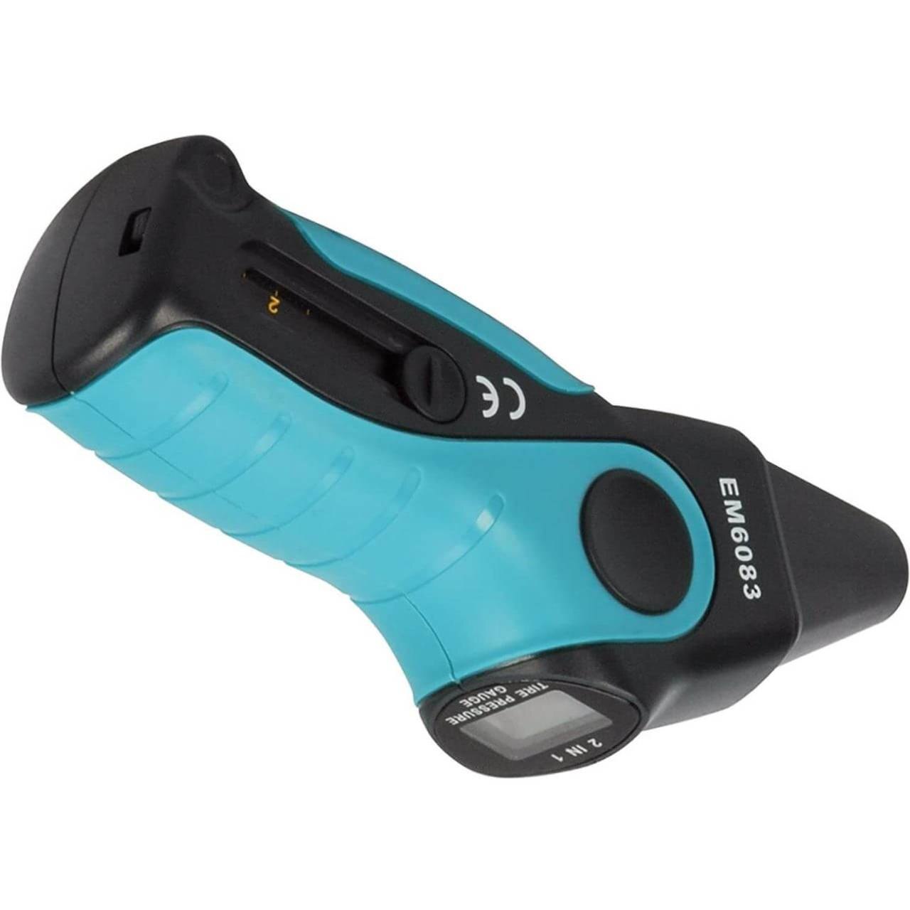 Manometru digital pentru verificat presiunea in roti si rigla pentru ...