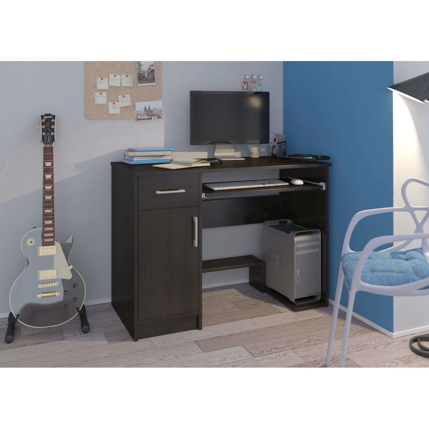 Birou, Pvc, N-10 Wenge, 75x50x90 - eMAG.ro