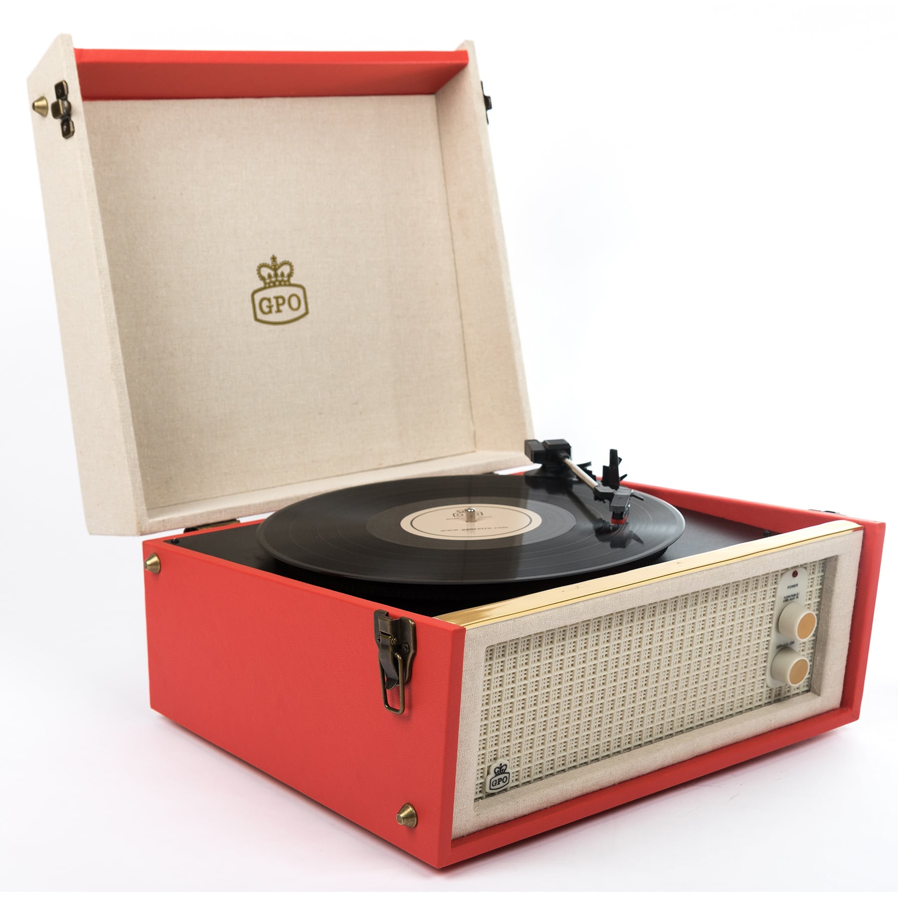 Pick-Up Retro GPO Retro Bermuda cu Picioare detasabile, Bluetooth, MP3 ...