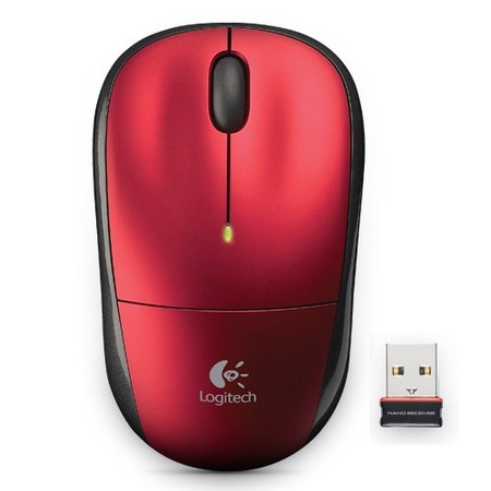 Mouse optic Logitech M215 Nano, wireless, USB, Rosu - eMAG.ro
