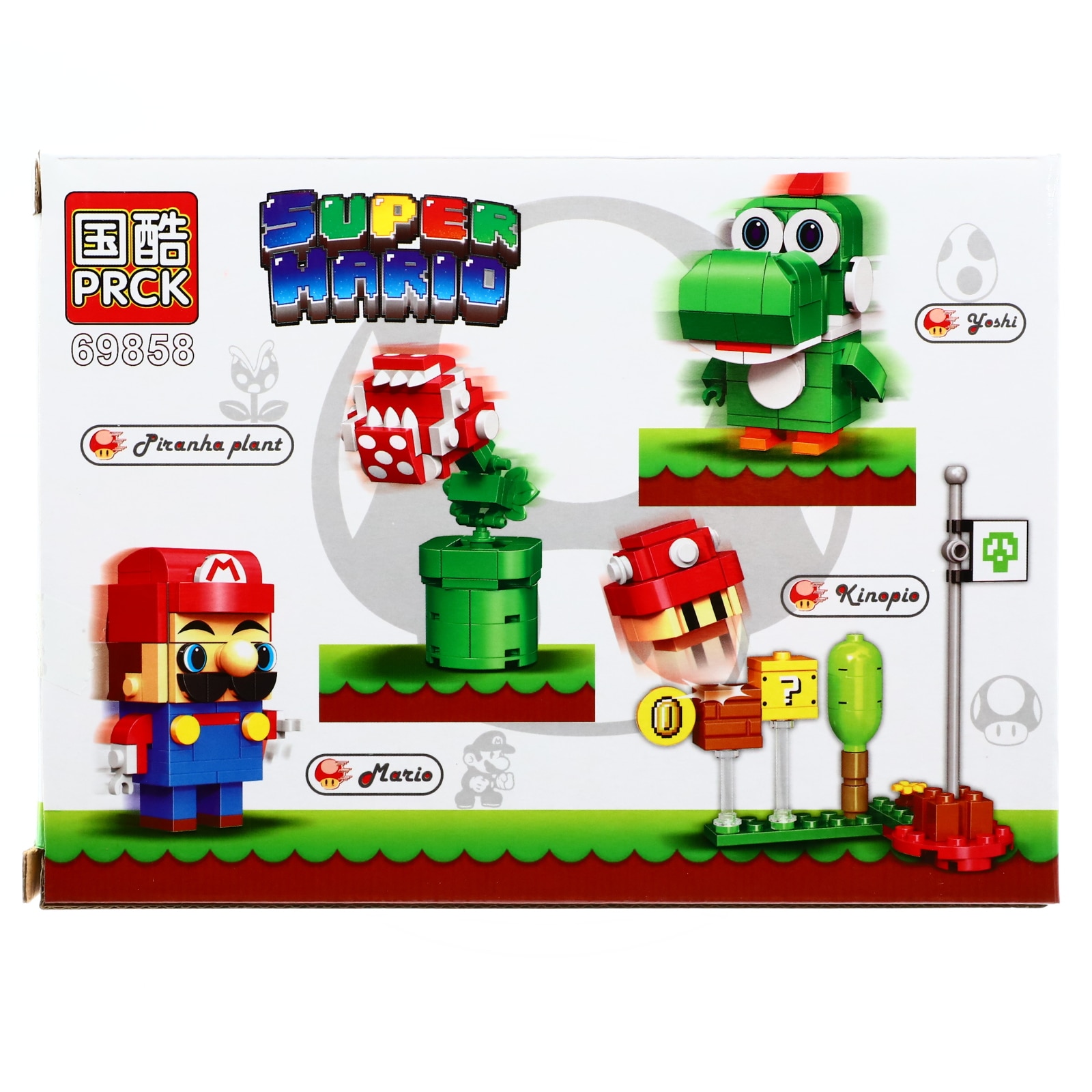 OEM Super Mario Kinopio Építő készlet, 72 darabos - eMAG.hu