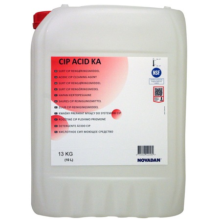 Detergent acid concentrat pentru sisteme CIP, Novadan CIP Acid KA, acid ...