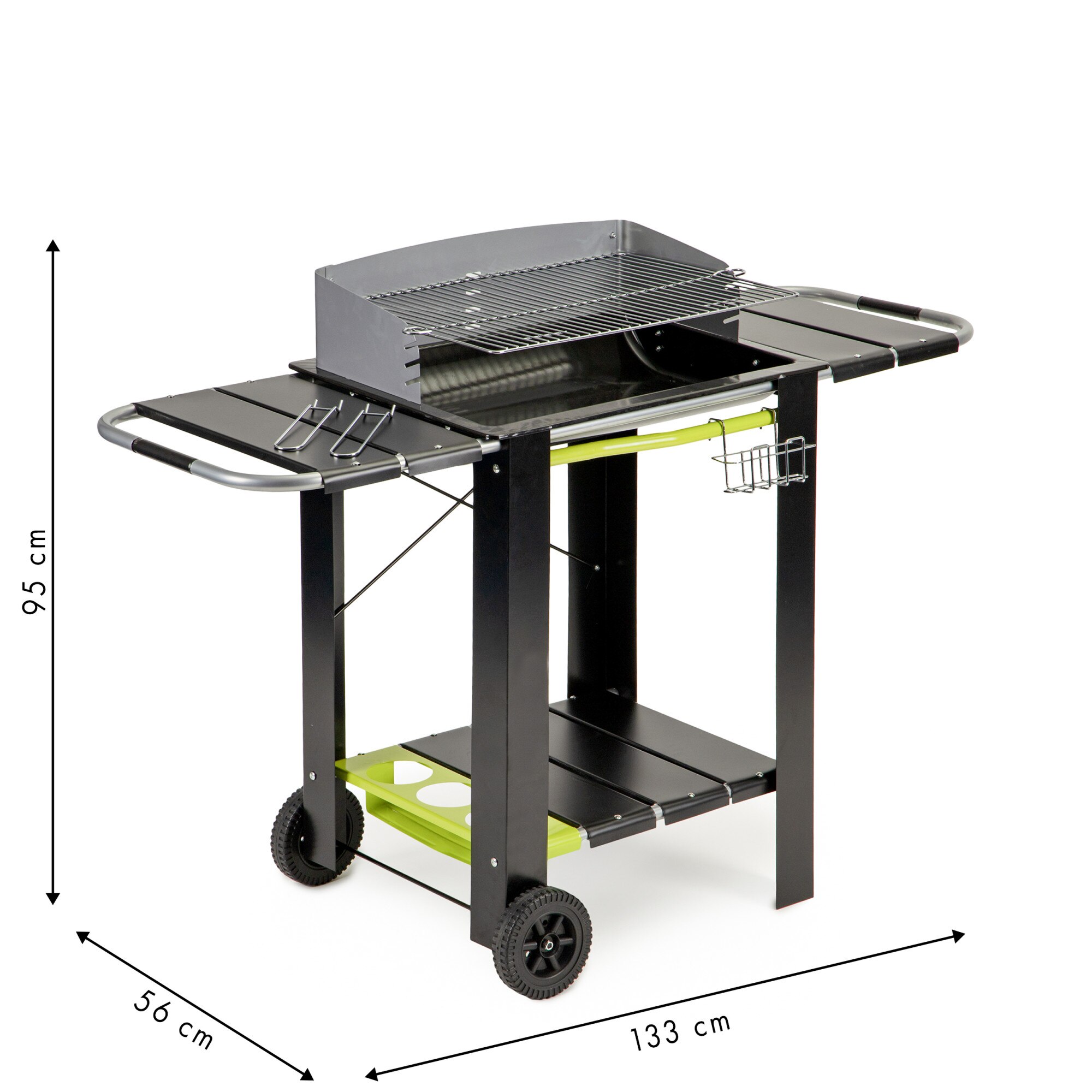 Gratar de Gradina cu Carbuni Modern Grill idealStore, Dimensiuni 133 x ...