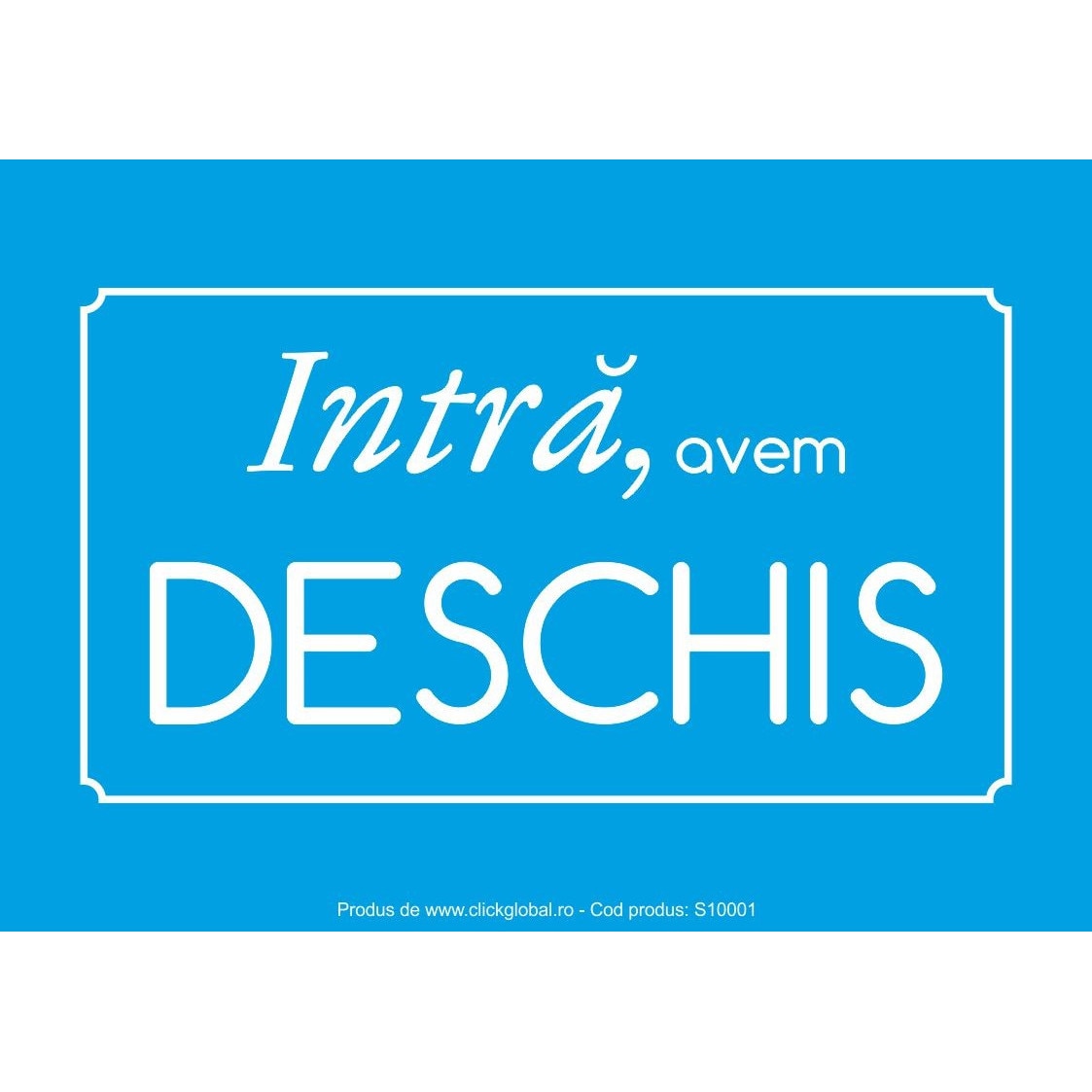 Indicator spatii comerciale Ne pare rau am inchis - Intra avem deschis ...