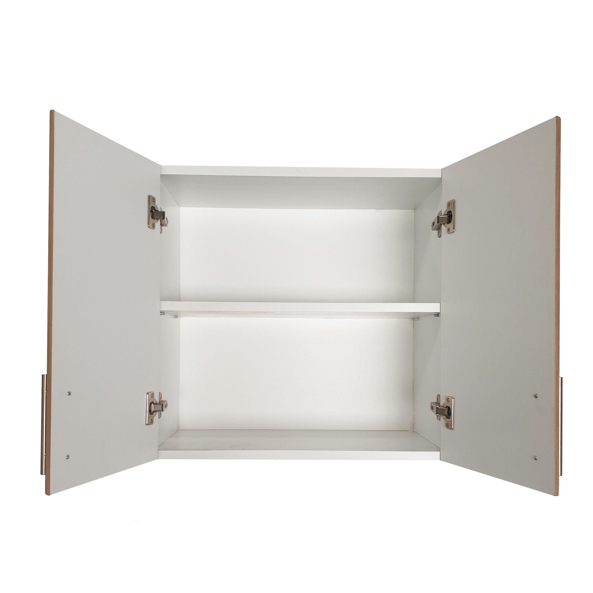 Corp suspendat Canadian MDF, 2 usi, stejar natur deschis, 80x30x70 cm ...