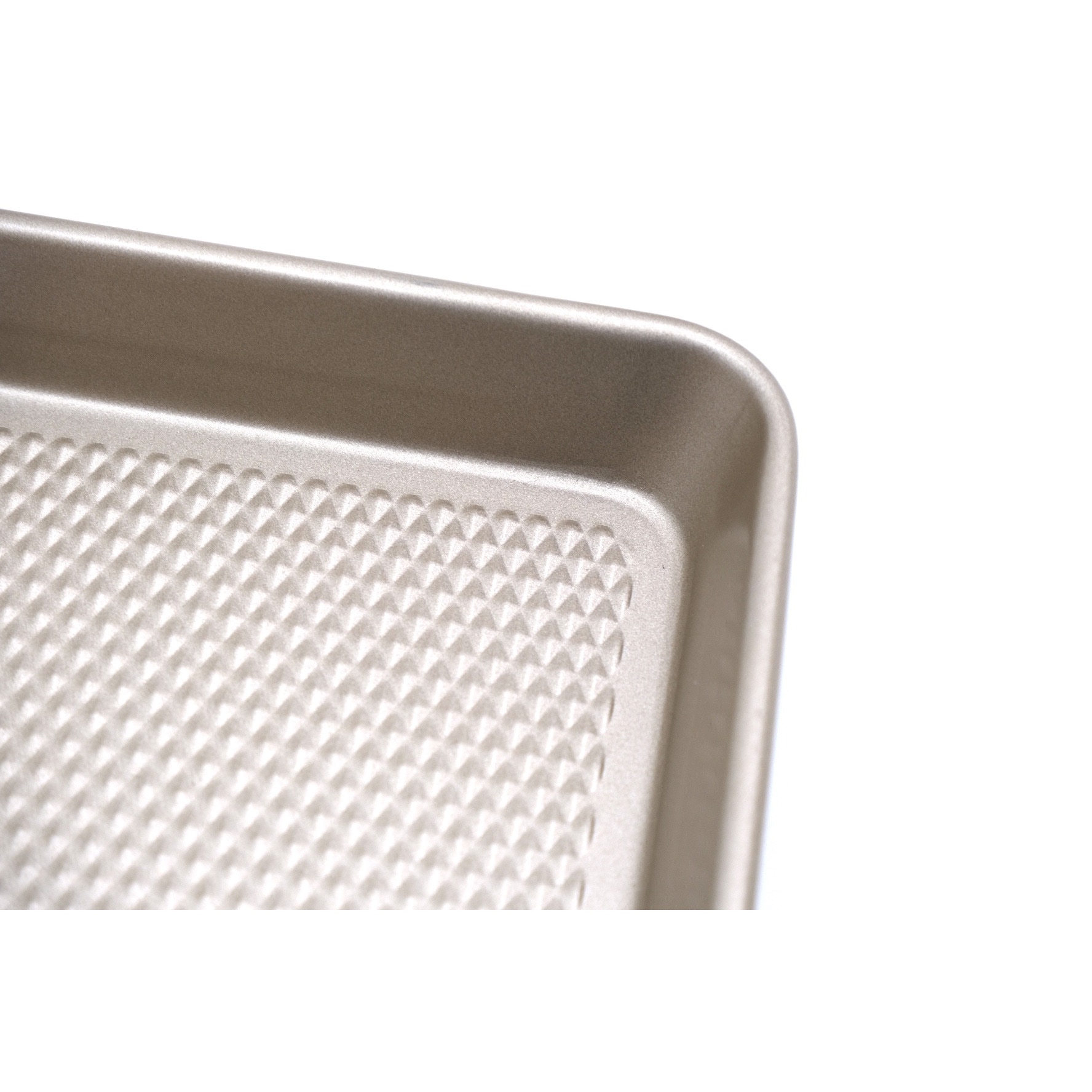 Tava Inox, dreptunghiulara, pentru servire, cu model - eMAG.ro