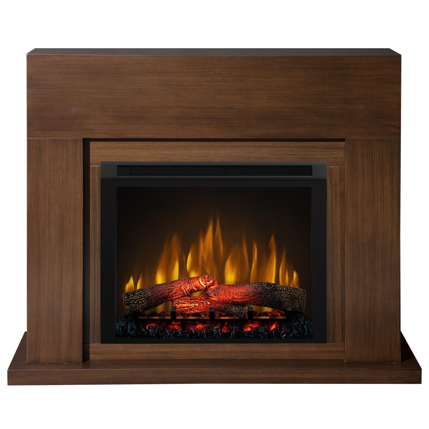 Elektromos kandalló New Cubus Dió - Dimplex 3D XHD28 LED, Fűtéssel ...