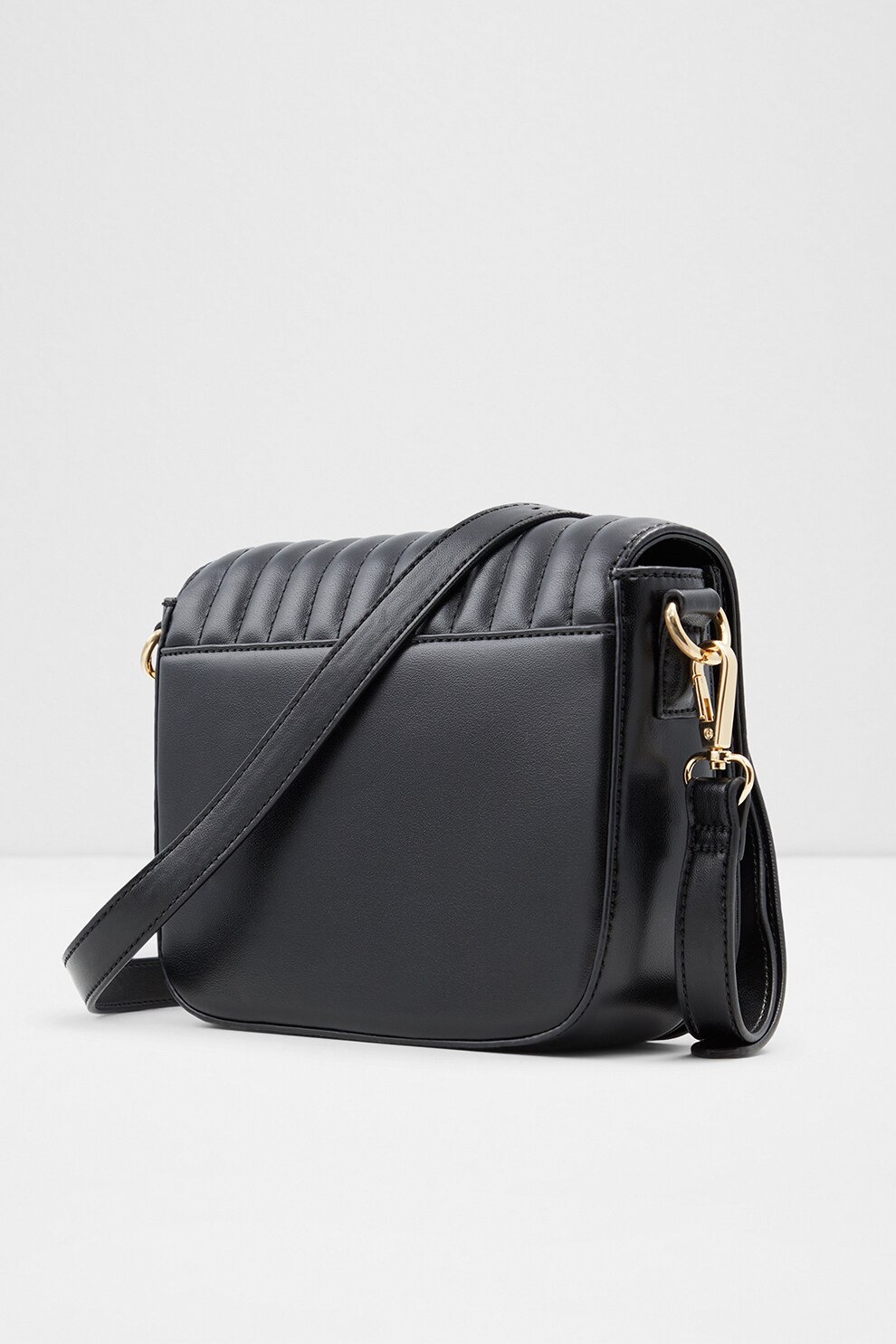 Aldo, Geanta crossbody de piele ecologica Erigossa, Negru - eMAG.ro