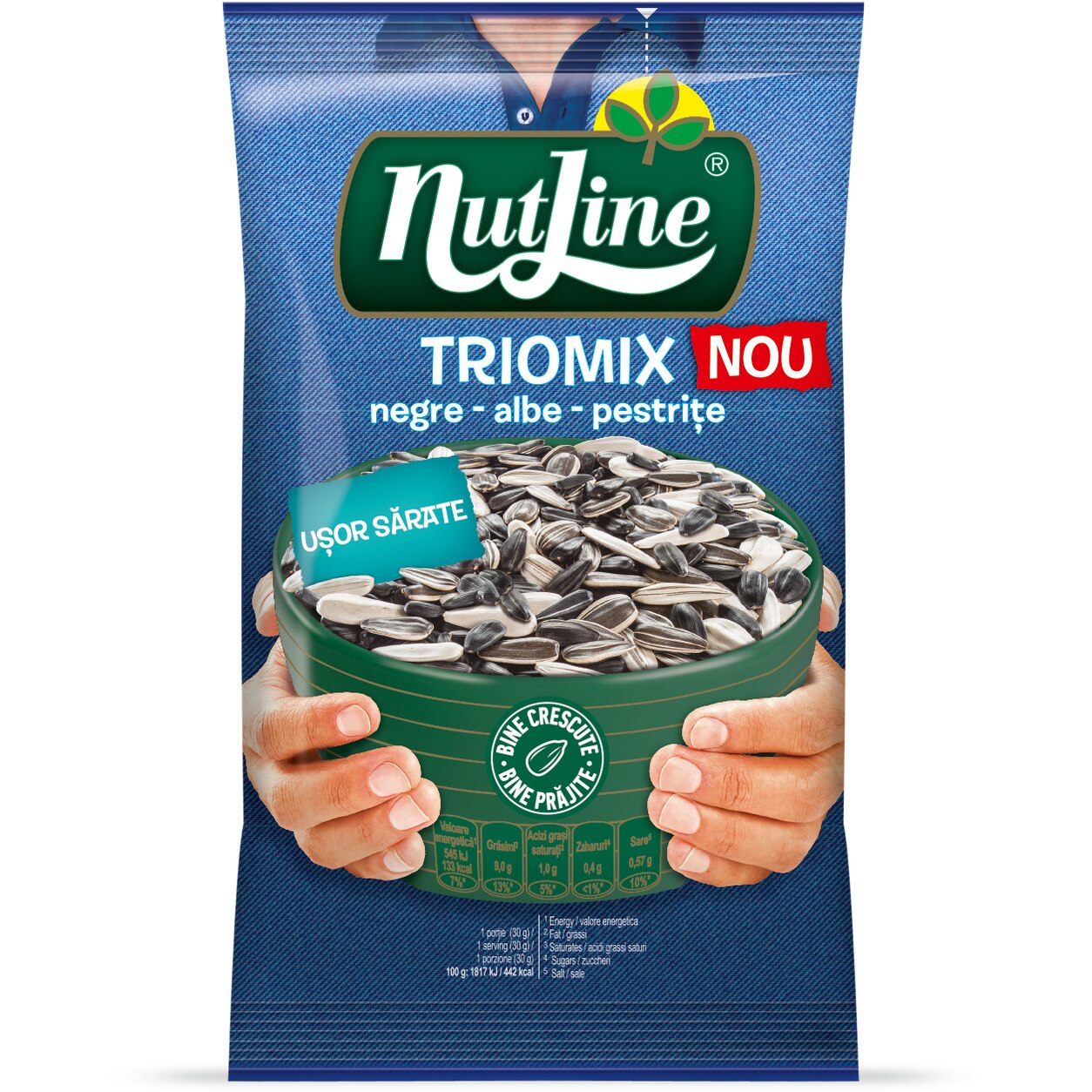 Mix de seminte usor sarat Nutline, 100g - eMAG.ro