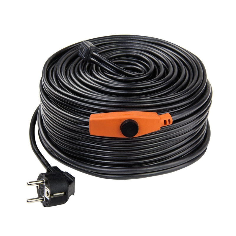 Cablu incalzire tevi cu termostat Dema 27501, 64 W, 4 m - eMAG.ro