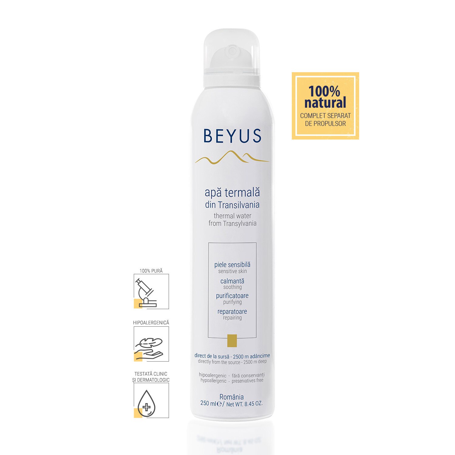Apa Termala din Transilvania - BEYUS, 250 ml - eMAG.ro