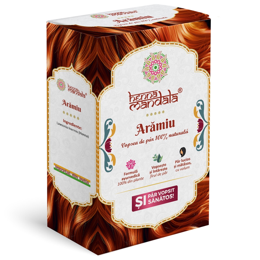 Henna Mandala Aramiu 100 g - eMAG.ro