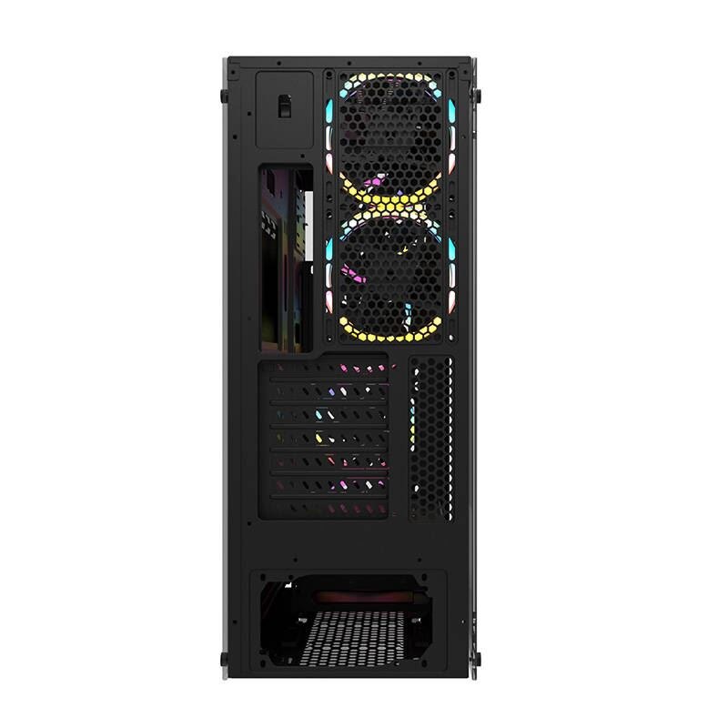 Carcasa pentru computer darkFlash Phantom, Middle Tower, ATX, Micro ATX ...