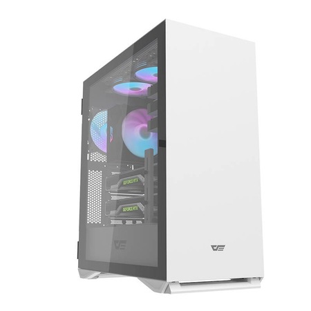 Carcasa pentru computer Darkflash DLX22 NEO, Alb - eMAG.ro