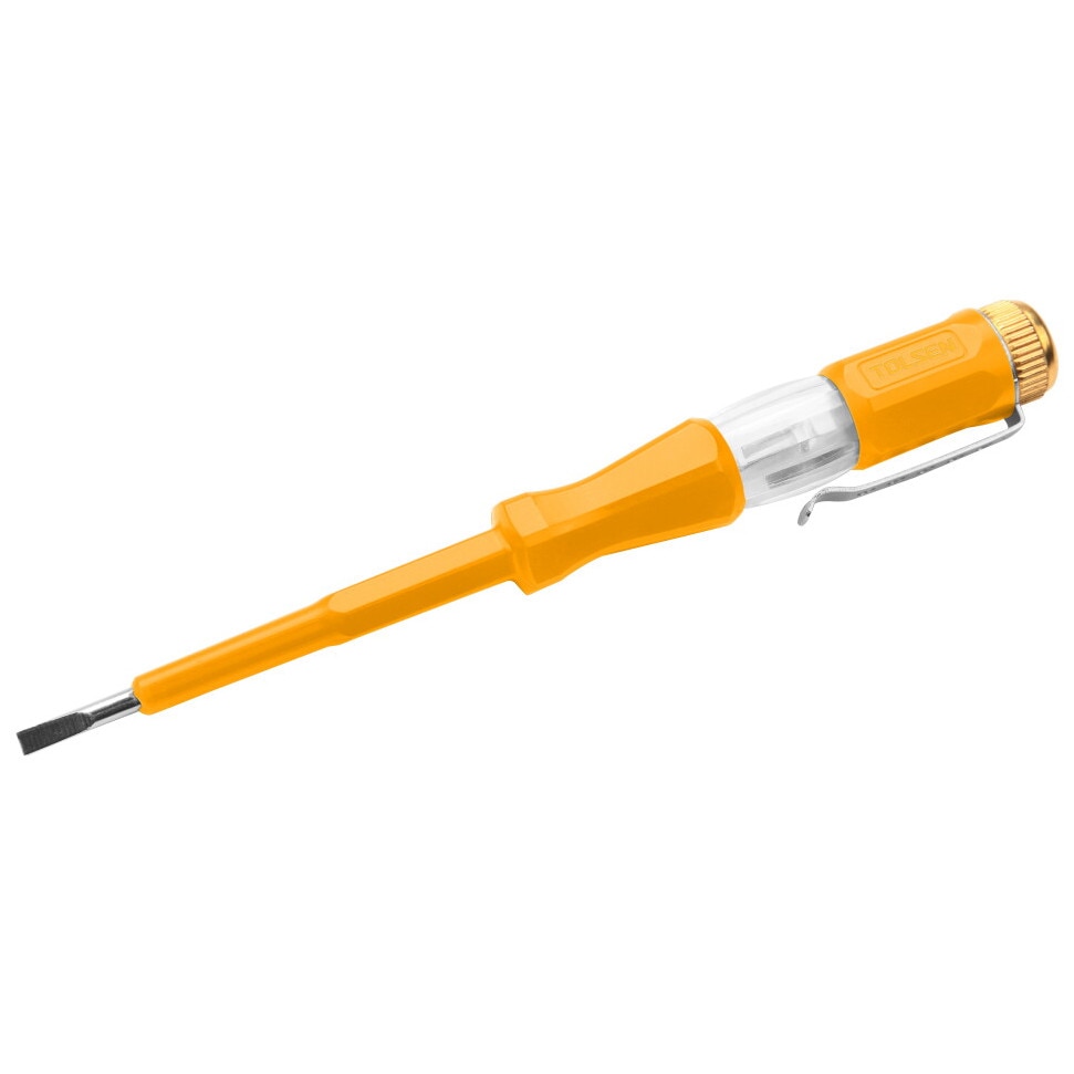 Tester tensiune TOLSEN 100–500V AC, 3x140mm, bec neon cu lumina ...