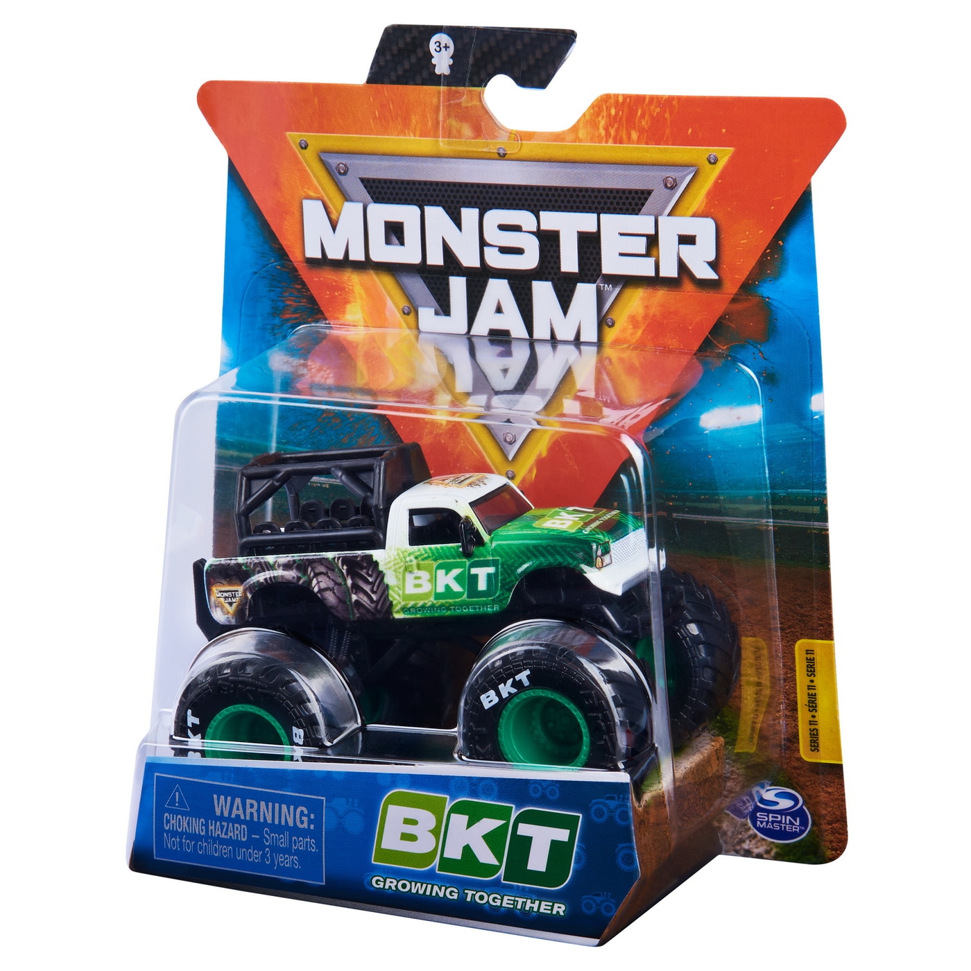 MONSTER JAM МЕТАЛНА КОЛА BKT GROWING TOGETHER МАЩАБ 1 КЪМ 64 - eMAG.bg