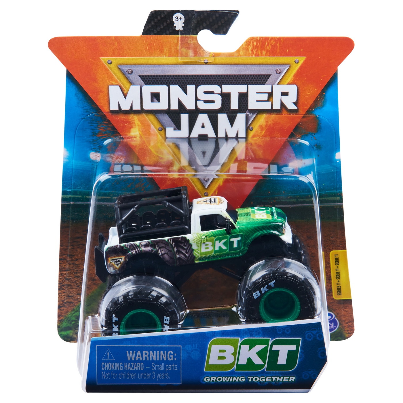 MONSTER JAM МЕТАЛНА КОЛА BKT GROWING TOGETHER МАЩАБ 1 КЪМ 64 - eMAG.bg