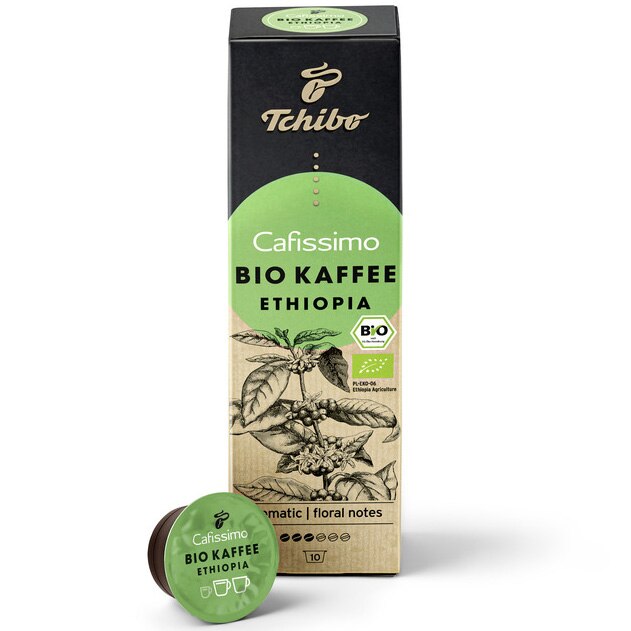 Capsule Tchibo Cafissimo BIO Cafea Etiopia, 10 capsule - eMAG.ro