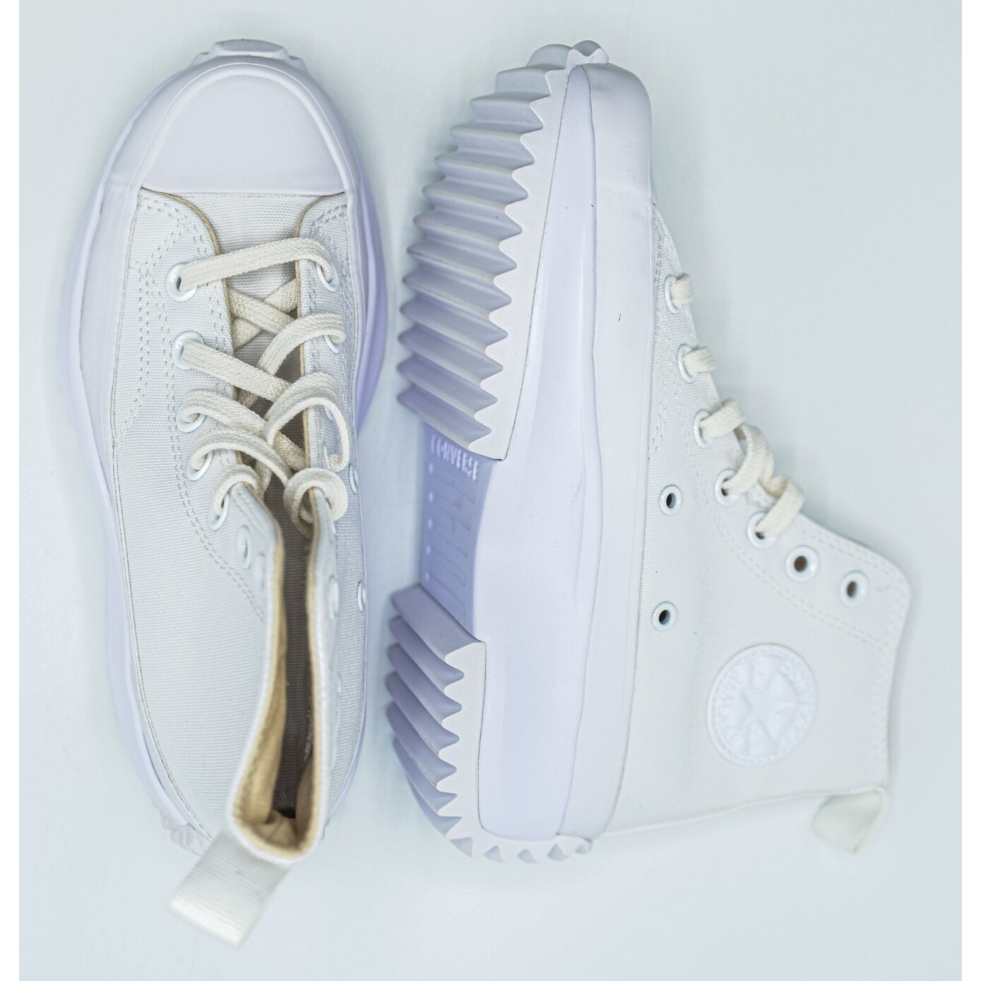 Tenisi cu platforma Converse Run Star Hike, Alb, 37 - eMAG.ro