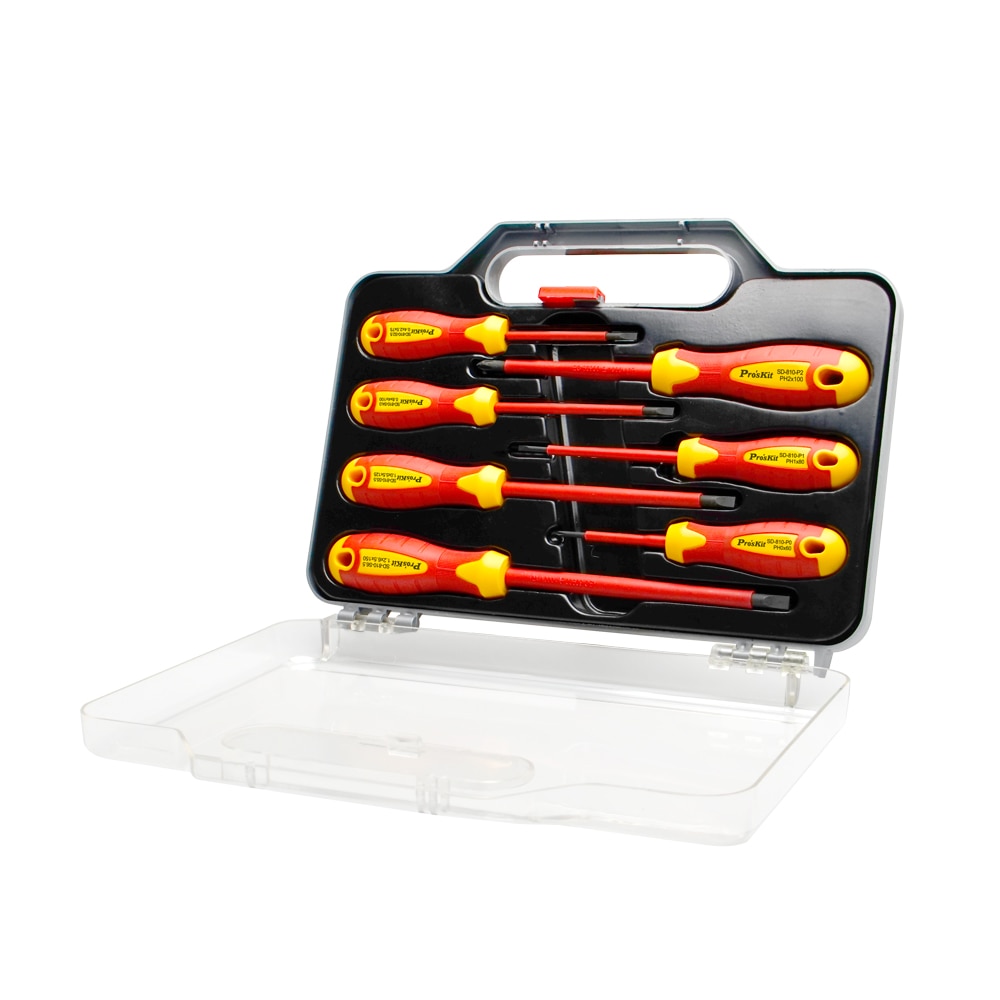 Set surubelnite VDE, 7 buc, ProsKit - eMAG.ro