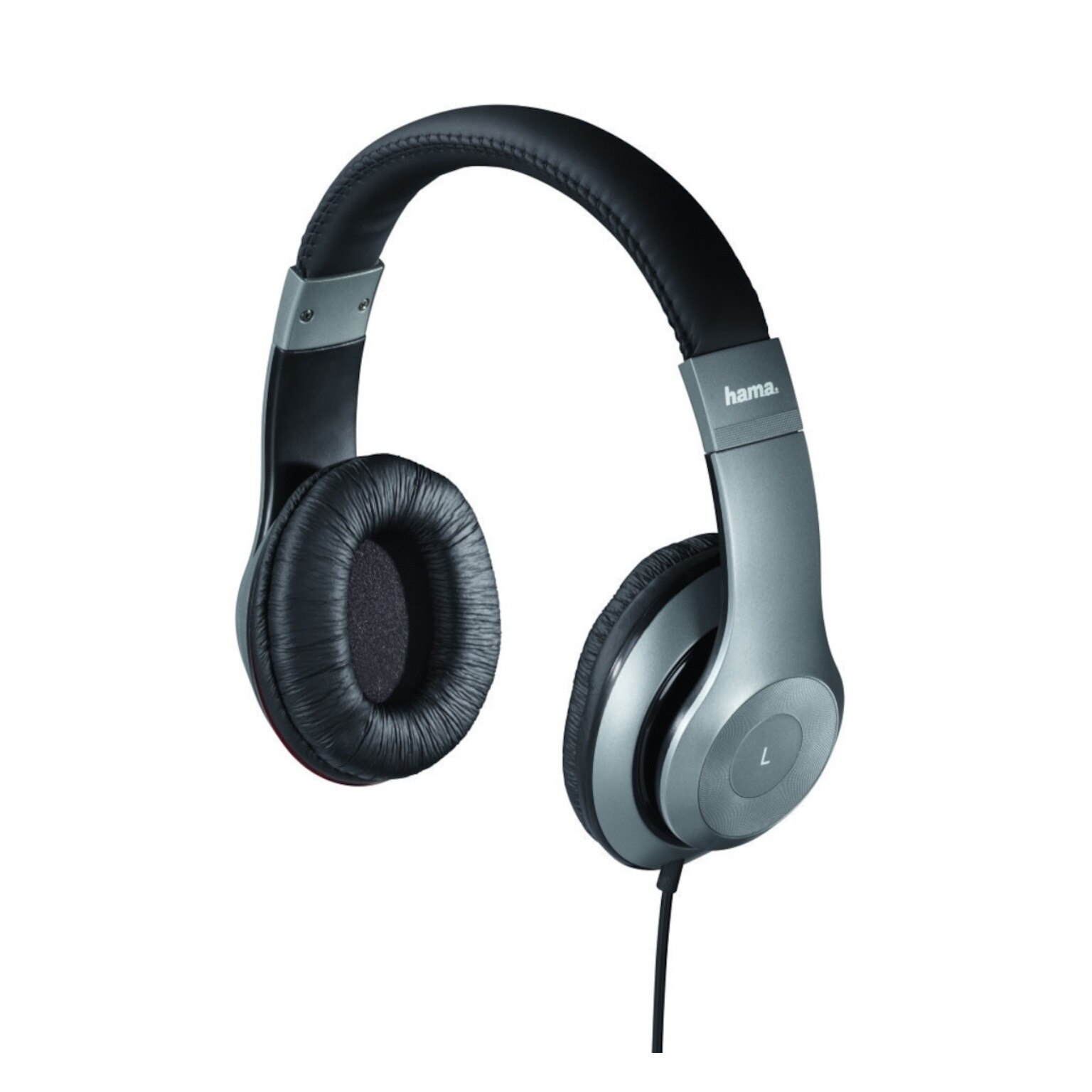 Casti stereo, Hama Over-Ear, HK6104, Culoare antracit - eMAG.ro