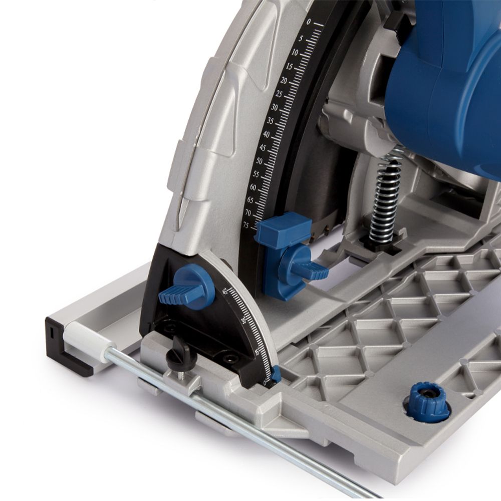 Scheppach PL55 Körfűrész, 2 Vezetősín, 1200W, Tárcsaátmérő 160 mm - eMAG.hu