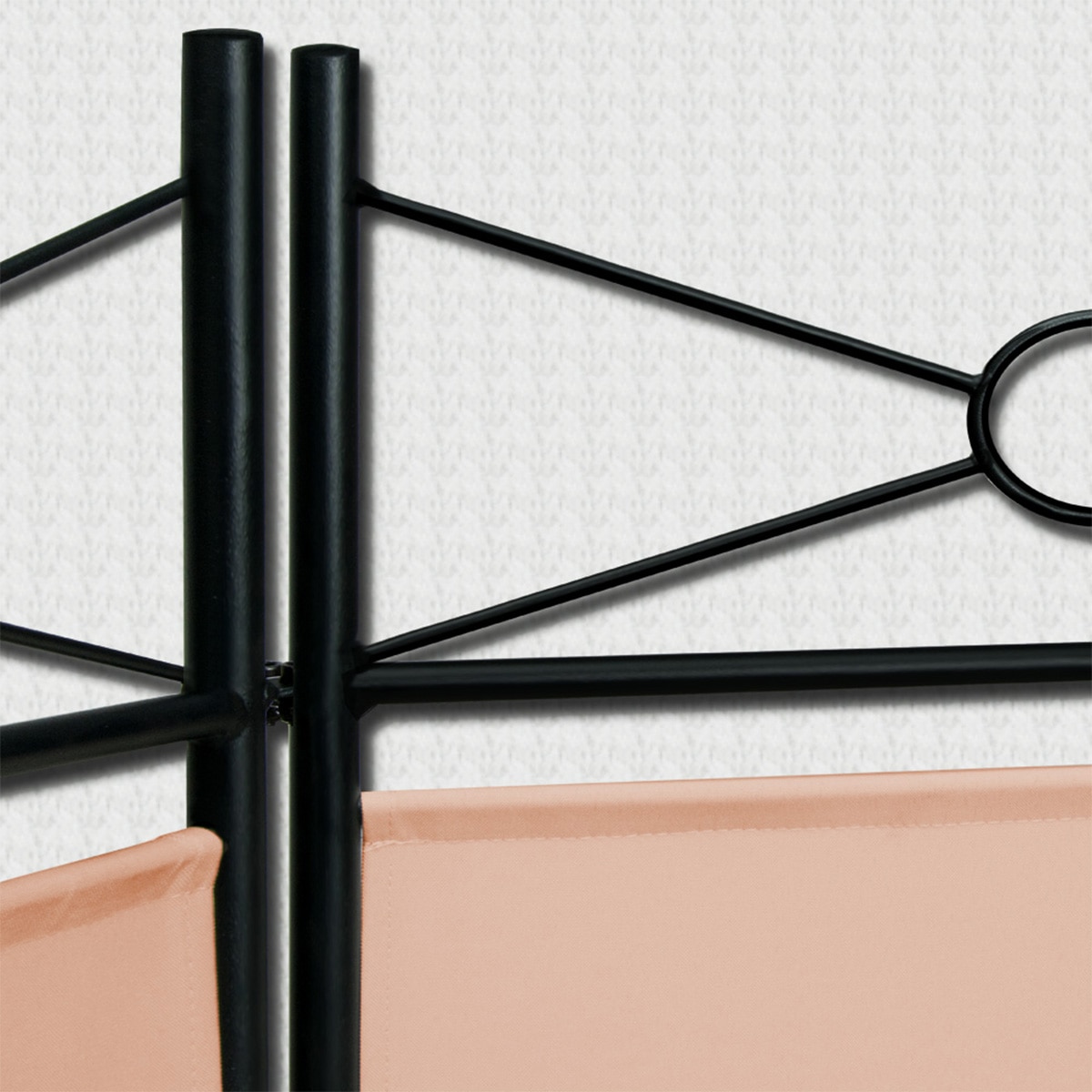 Paravan despartitor de camera, Rosa, 180 x 163 cm - eMAG.ro