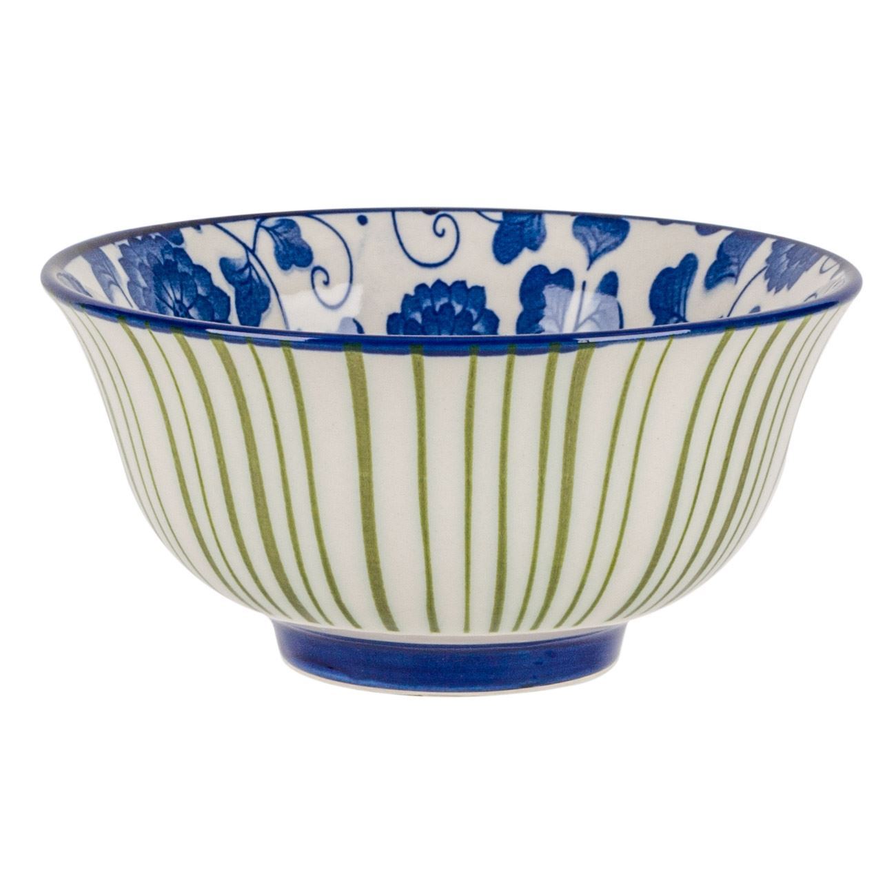 Set boluri, 4 piese, 250 ml, Ceramica, Albastru azur - eMAG.ro