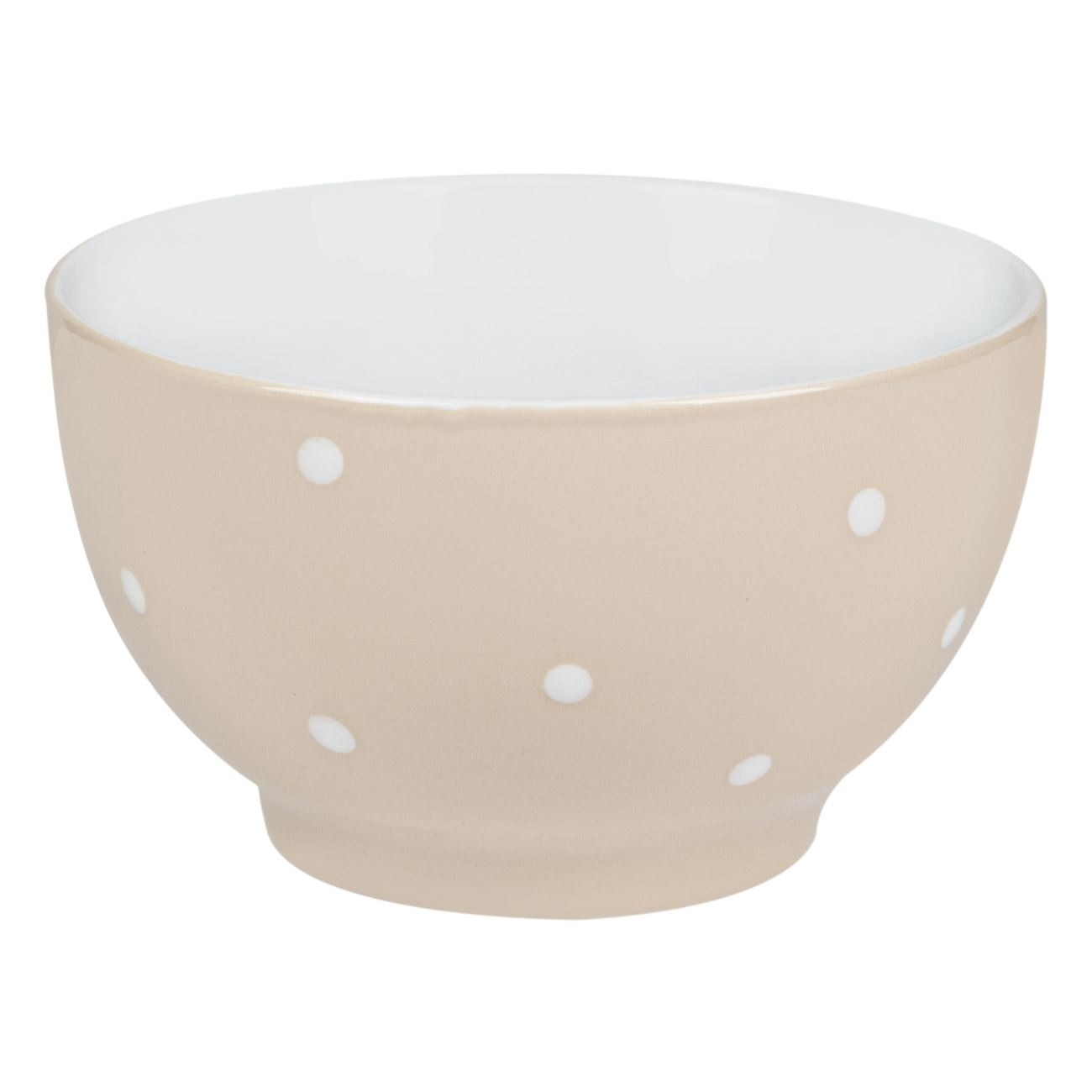 Set boluri supa, 6 piese, 650 ml, Ceramica, Bej stins - eMAG.ro