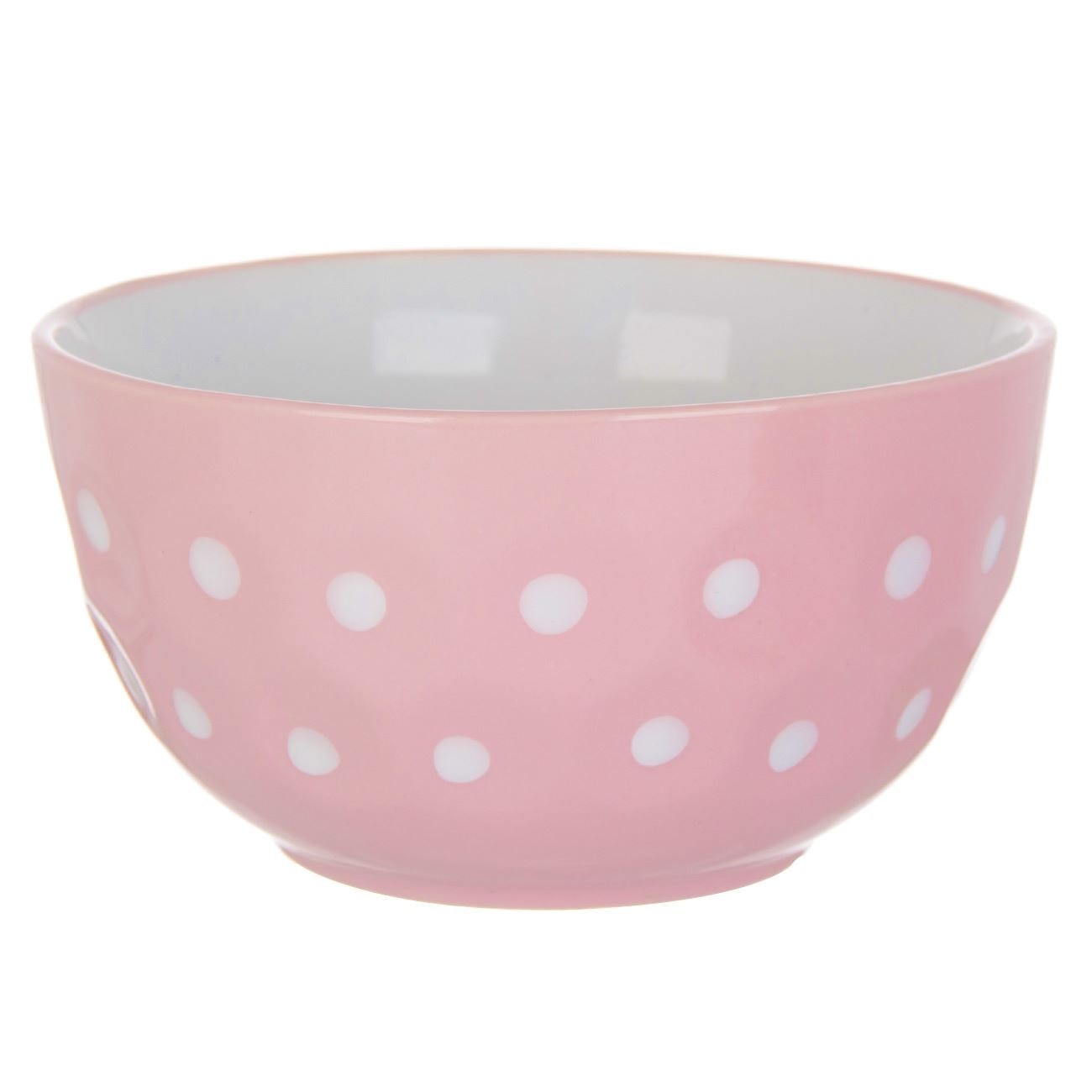 Set boluri, 4 piese, 680 ml, Ceramica, Roz - eMAG.ro