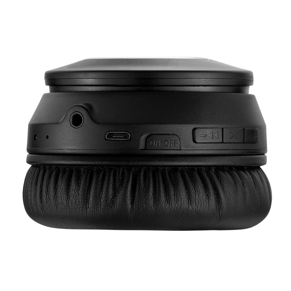 Безжични Bluetooth Слушалки PowerLocus P6, Черни /Метал - eMAG.bg