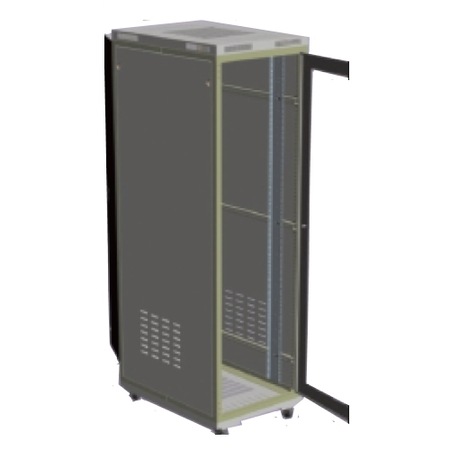Cabinet metalic T-racks 19", 24U, 600 x 800 mm, usa PLEXI - eMAG.ro