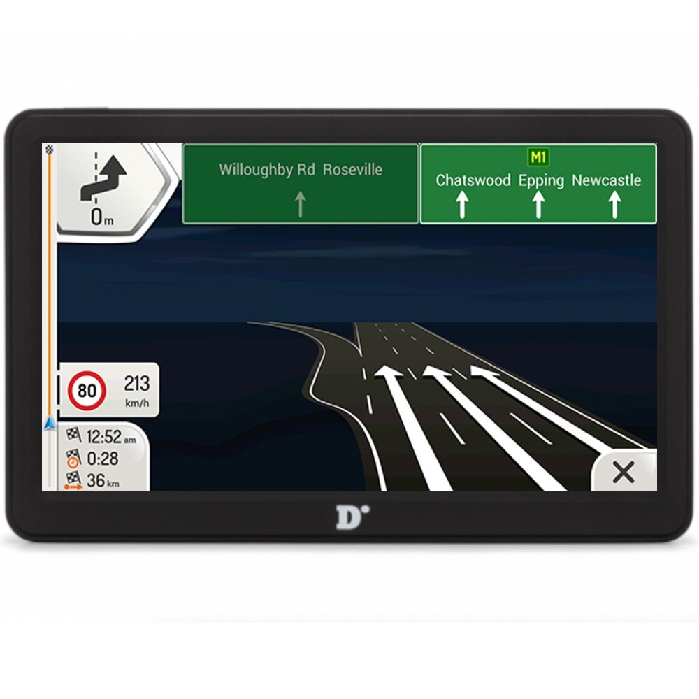 GPS навигационна система Diniwid N7i Terminator, 7 инча, 256MB RAM ...