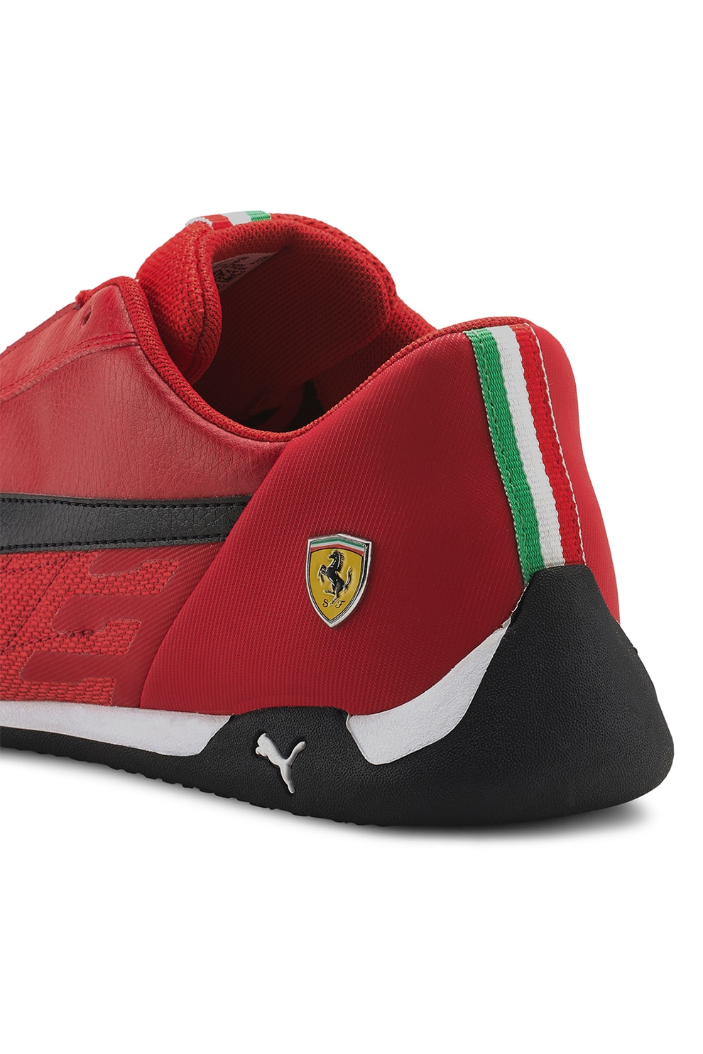 Puma, Спортни обувки SF R-Cat от еко кожа, Червен, 8 - eMAG.bg