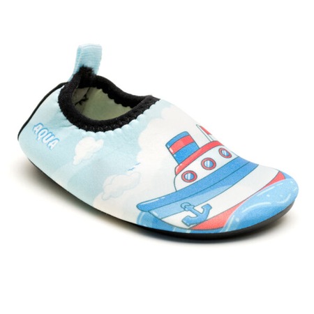 Papuci rezistenti la apa Kidopo Aqua Socks Little Ship, marimea 30/31 ...