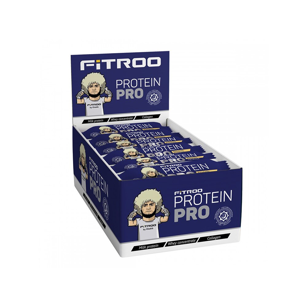 Cutie 20 Batoane Proteice, Fitroo, Khabib Glazed Bar Protein Pro ...