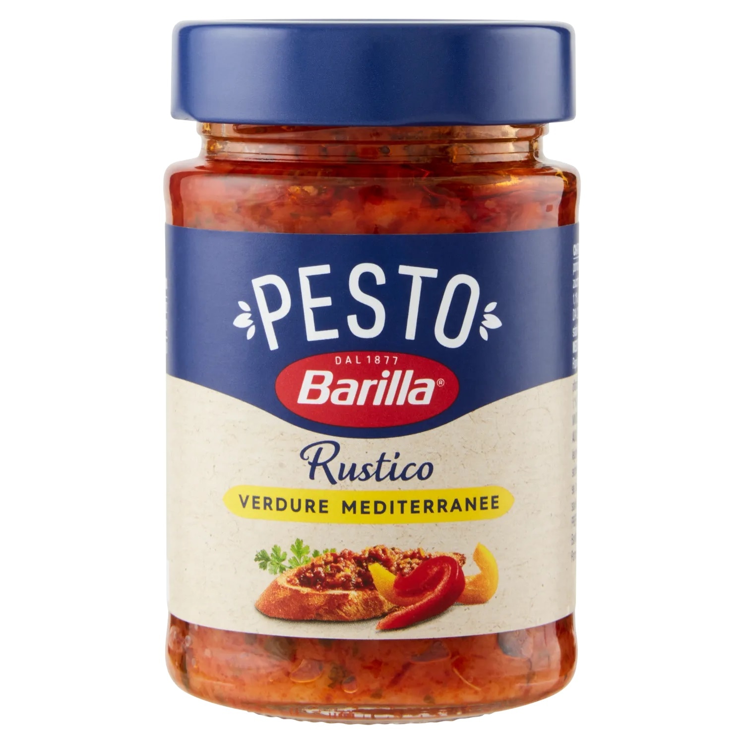 Sos Pesto Rustico Legume Mediteraneene Barilla, 200 g - eMAG.ro