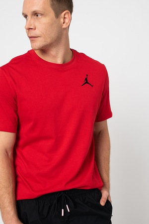 Nike, Tricou cu logo pentru antrenament Jordan Jumpman, Rosu, M - eMAG.ro