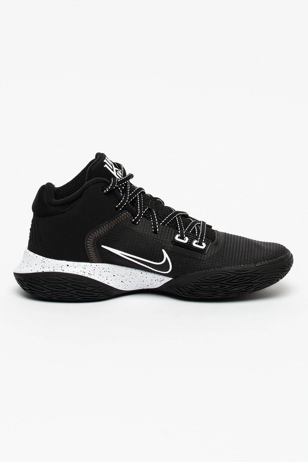 Nike, Pantofi unisex pentru baschet Kyrie, Negru/Alb, 8 - eMAG.ro