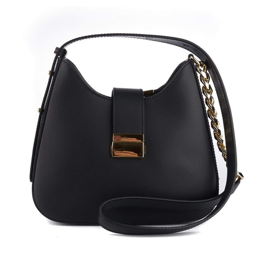 Geanta Sophia, piele naturala neagra, 8154 - eMAG.ro