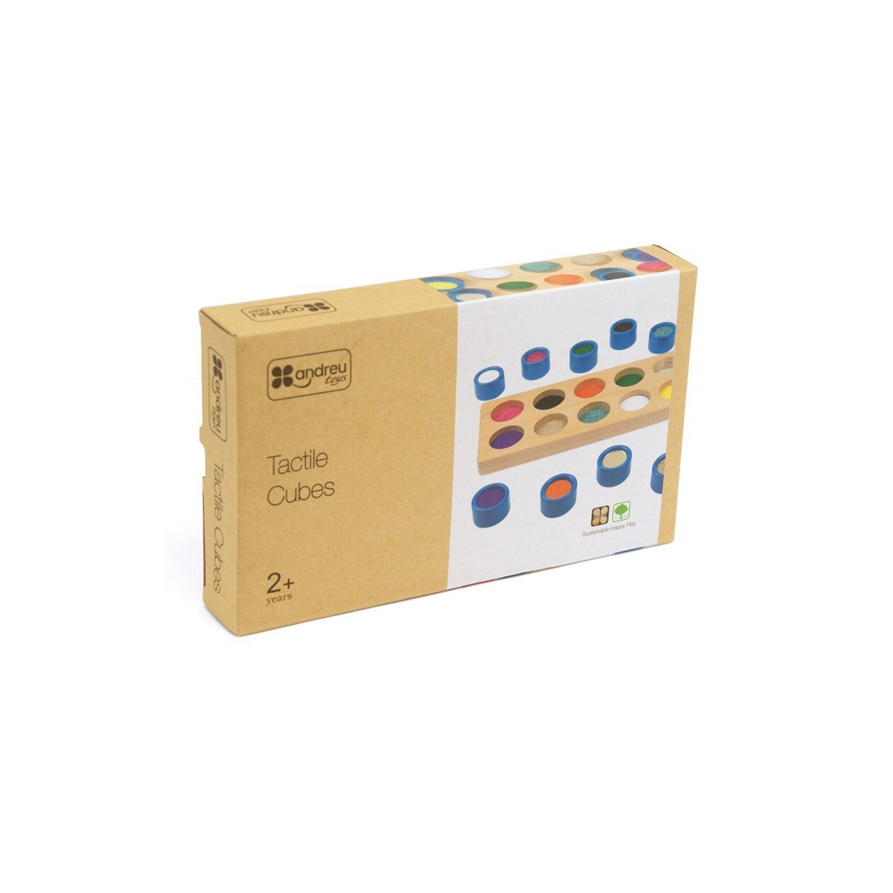 Joc cuburi tactile Multicolor - eMAG.ro