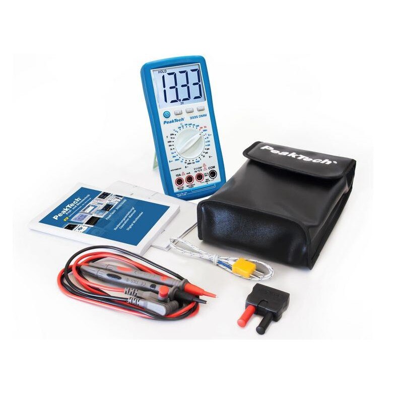 Multimetru digital profesional PeakTech, P3335 - eMAG.ro