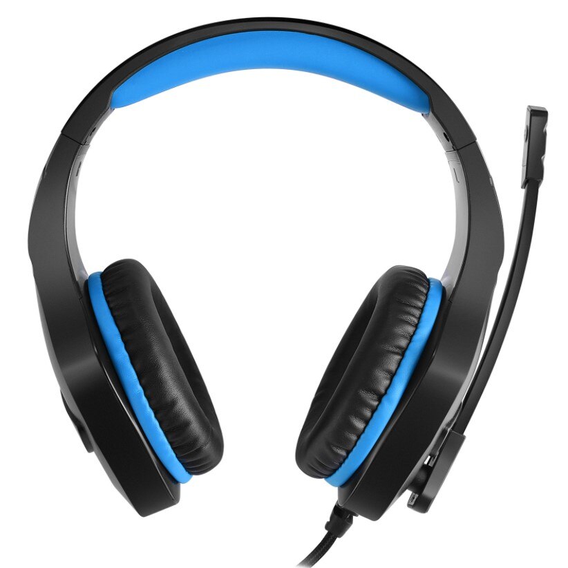 Buz Gaming fejhallgató, Jack 3.5 mm, LED világítás, Hangerőszabályzó ...