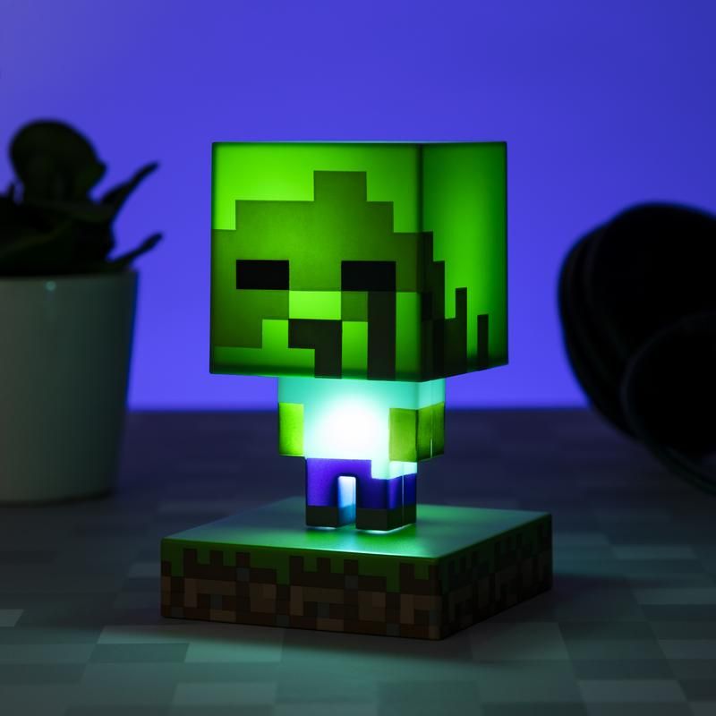 Minecraft éjjeli lámpa Zombie 3D 10cm - eMAG.hu