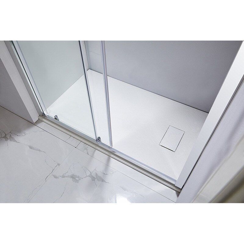 Cadita de dus din compozit, Smack, 90x70 cm, smk9070A, cu sifon - eMAG.ro