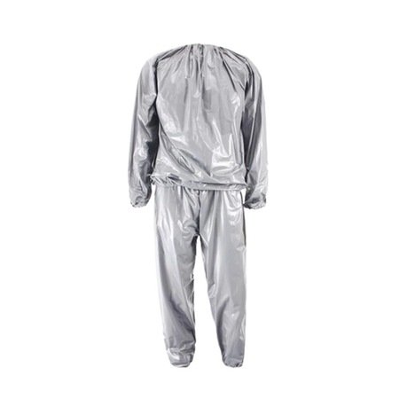 Costum de slabit cu efect de sauna, EVNC, Sauna Suit, gri, Marime ...