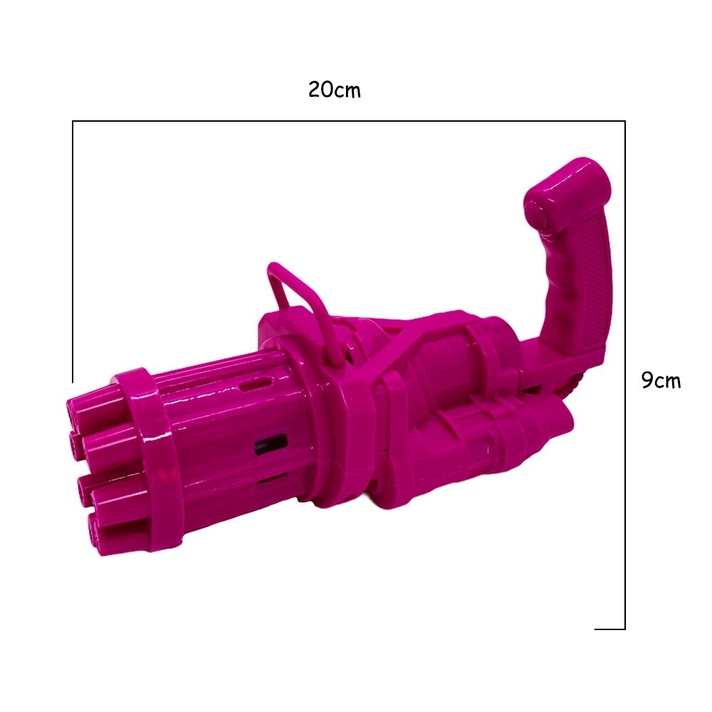 Arma de jucarie, Machine Gun, baloane de sapun, Roz, Shop Like A Pro ...