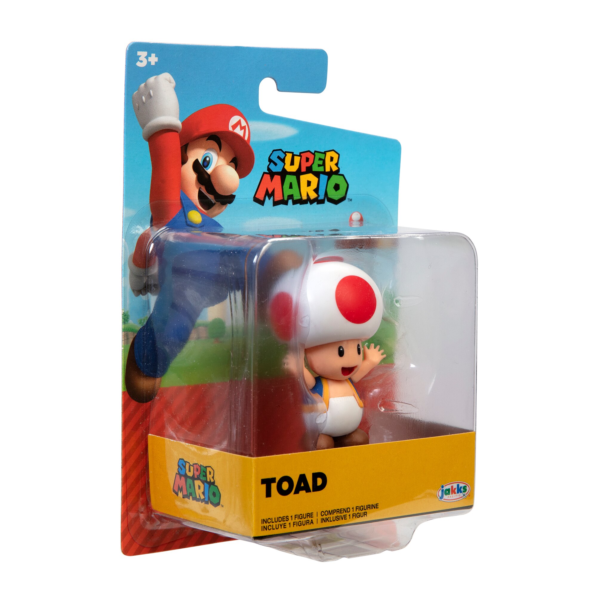 Figurina Nintendo Super Mario - Toad, 6 cm - eMAG.ro